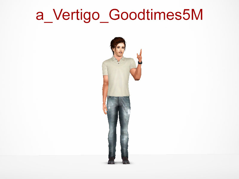 Mod The Sims - Good Times Pose Pack