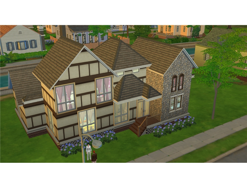 Mod The Sims - Pleasant Family Lot - NO CC (Recreated and Renovated)