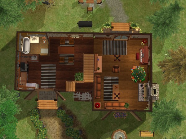 Mod The Sims - Rustic Cottage