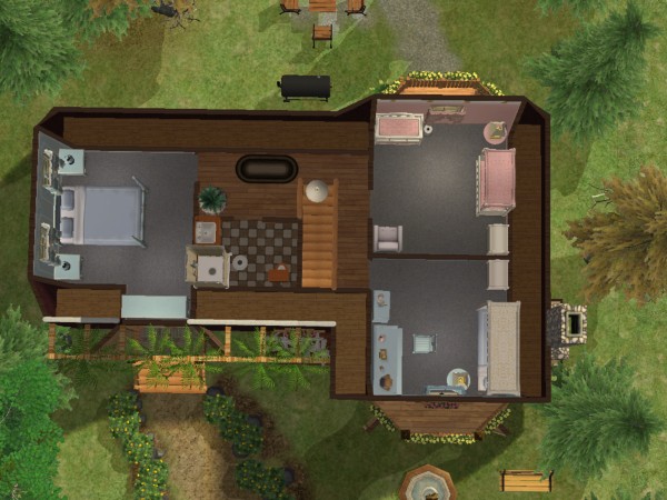 Mod The Sims - Rustic Cottage