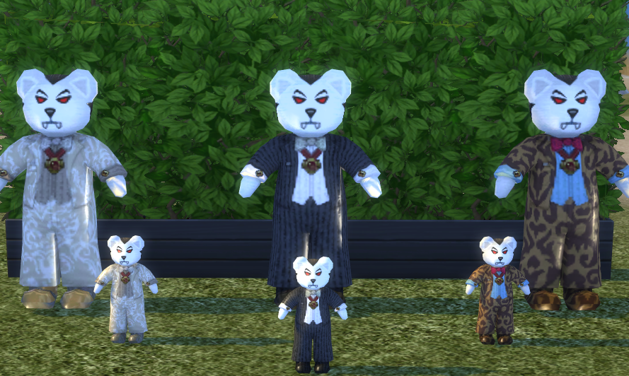 Mod The Sims - TS3 - TS4 Stuffed Bears