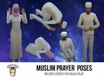 Mod The Sims - Muslim Prayer Poses for Salah/Salat