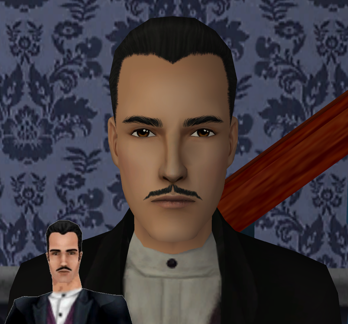 Mod The Sims - The Original Goth Family, Sims 1 to Sims 2