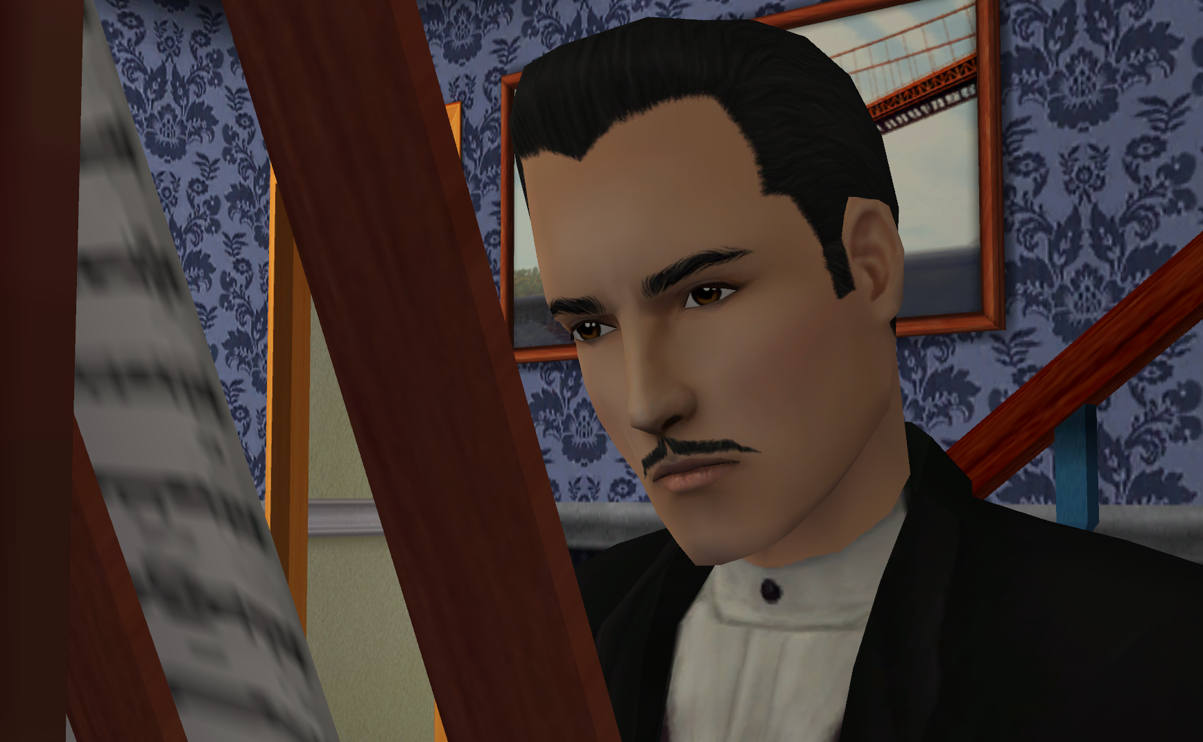 Mod The Sims - The Original Goth Family, Sims 1 to Sims 2