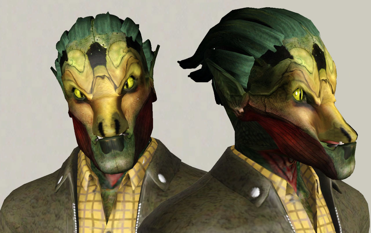 Mod The Sims - Reptilians: Drake Byrne and Amethyst Sparks