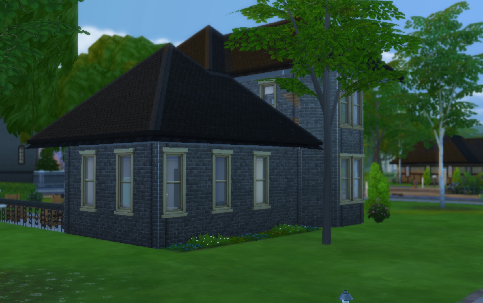 Mod The Sims - Sims 1:4 - The Goth House - 5 Sim Lane