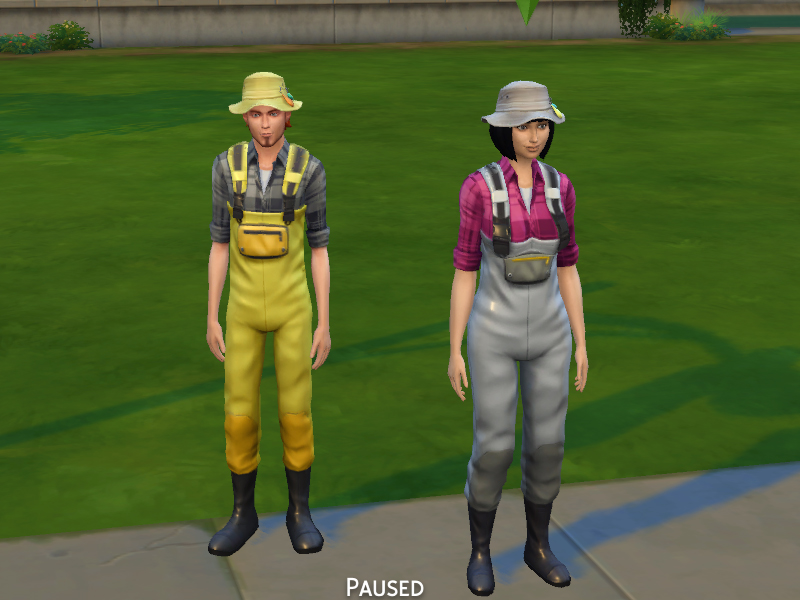 Mod The Sims - Fisherman Outfit - *FIXED!