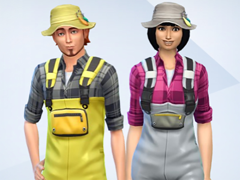 Mod The Sims - Fisherman Outfit - *FIXED!