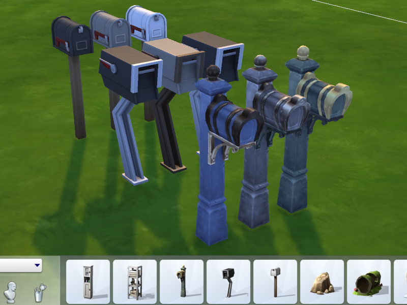 Mod The Sims - Buyable Mailboxes - UPDATED