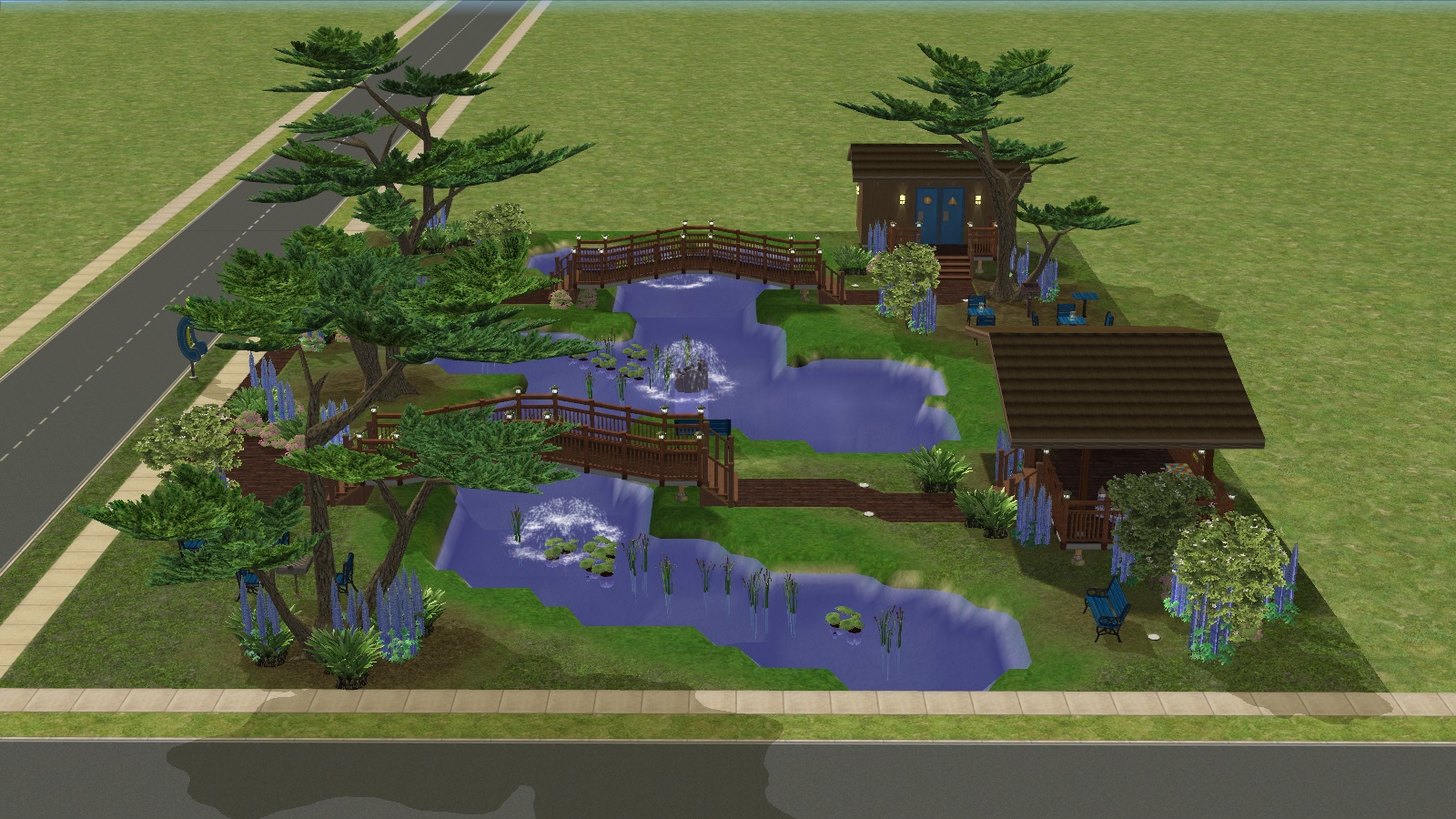 Mod The Sims - Carlotta's Pond - No CC