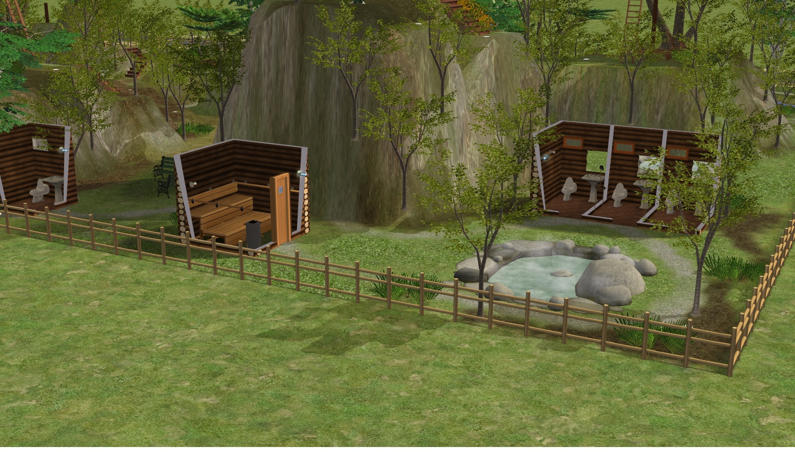 Mod The Sims - Bushveld camping - a camping hotel