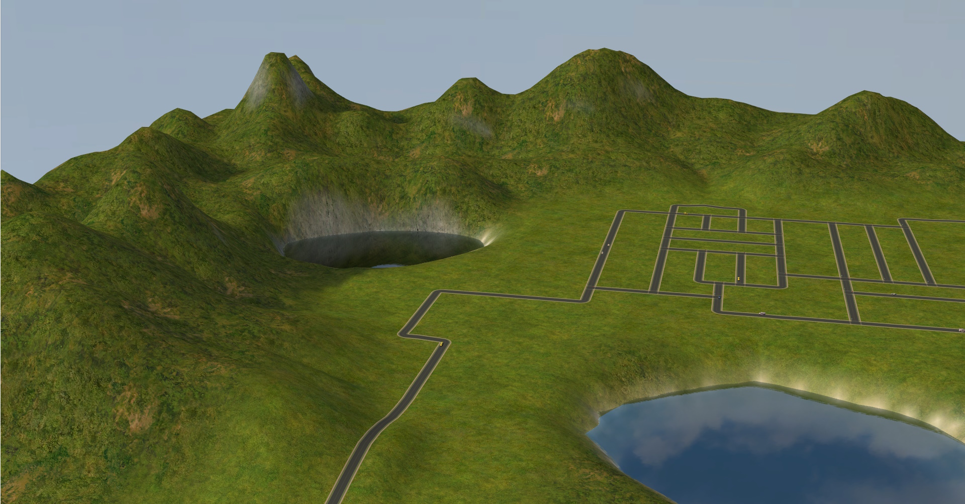 Mod The Sims - Moreletta Park - an empty terrain map