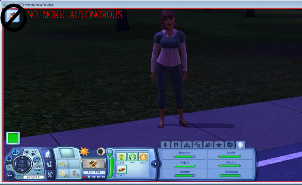 Mod The Sims - No autonomous go to home! V3 - (1.67 Compatible)