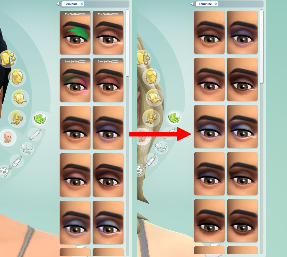 Mod The Sims - MAC Cosmetics Hider