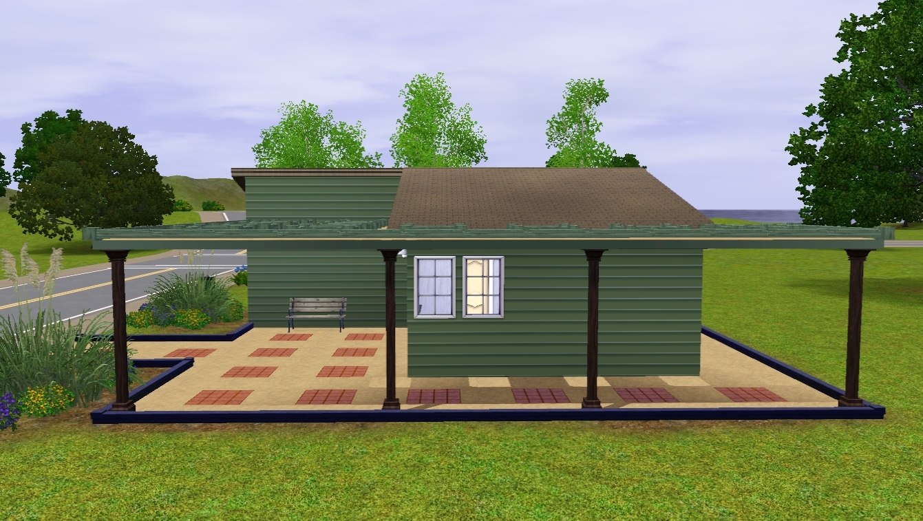 Mod The Sims - TS4 to TS3 - Sandtrap Flat - Basegame Starter, no CC