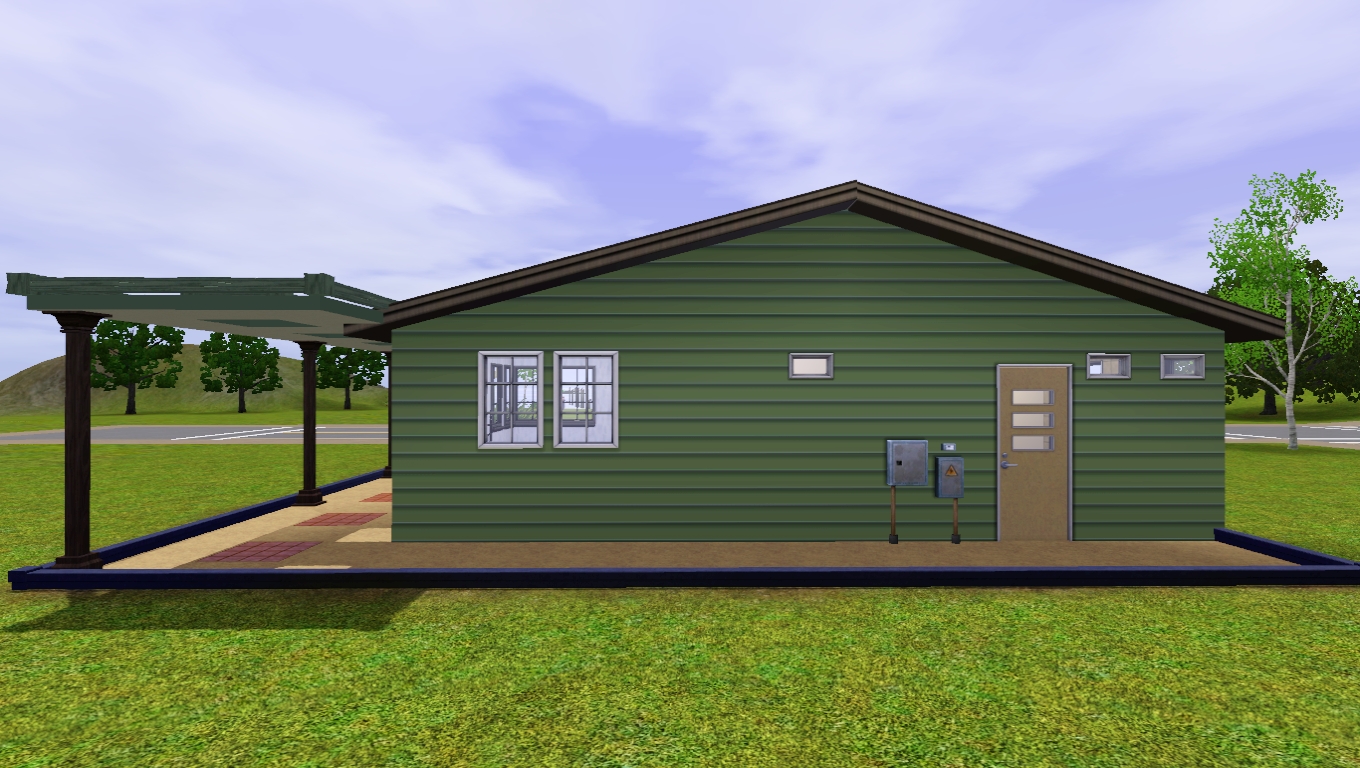 Mod The Sims - TS4 to TS3 - Sandtrap Flat - Basegame Starter, no CC