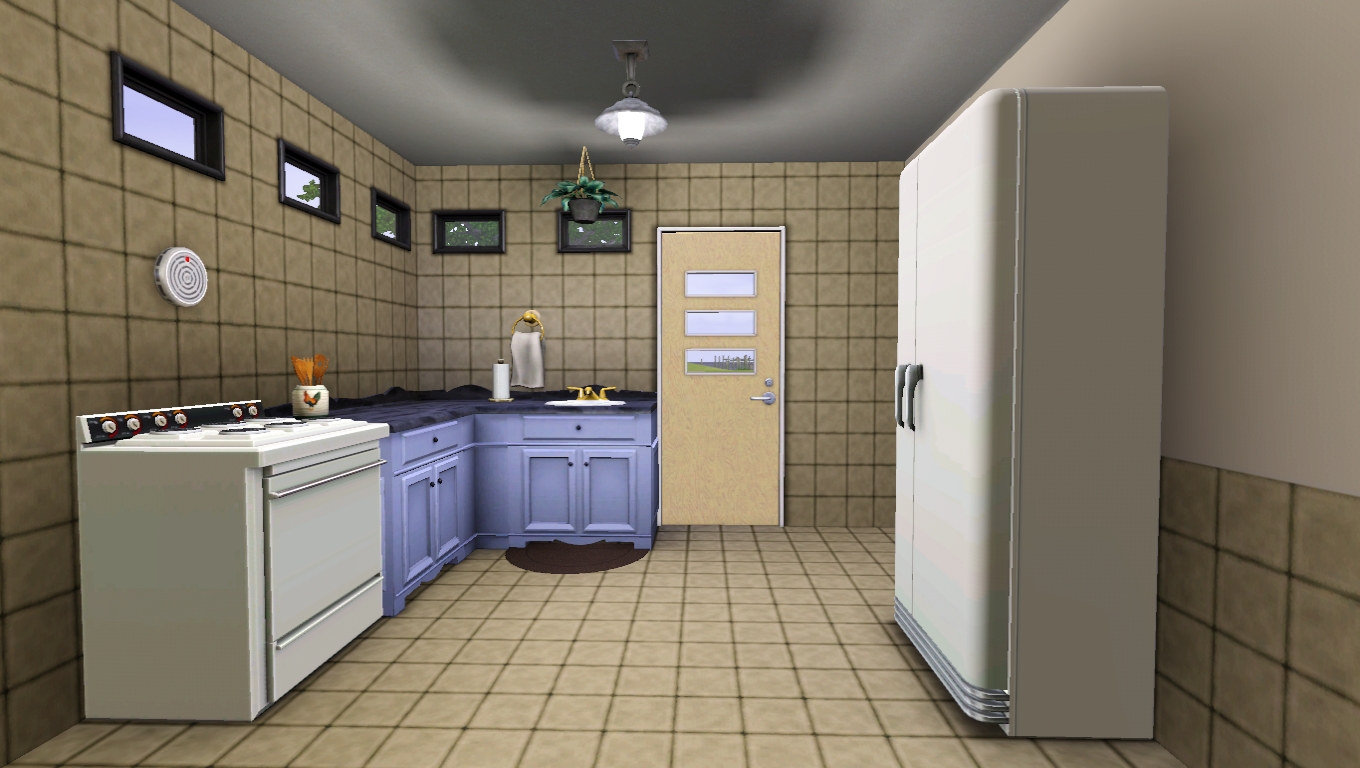 Mod The Sims - TS4 to TS3 - Sandtrap Flat - Basegame Starter, no CC