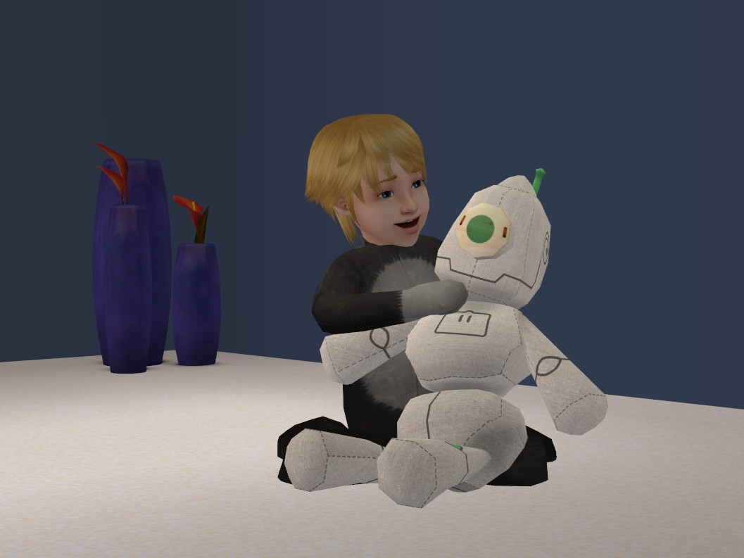 Mod The Sims - Little Hal the Servo plushie