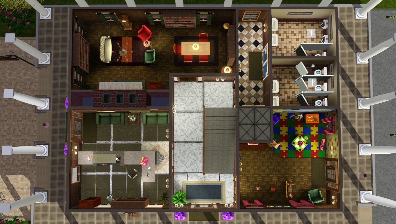 Mod The Sims - The Old Plantation Library [CC Required]