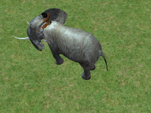 Mod The Sims - Animated Elephants - Rideable and Statue Versions ...
