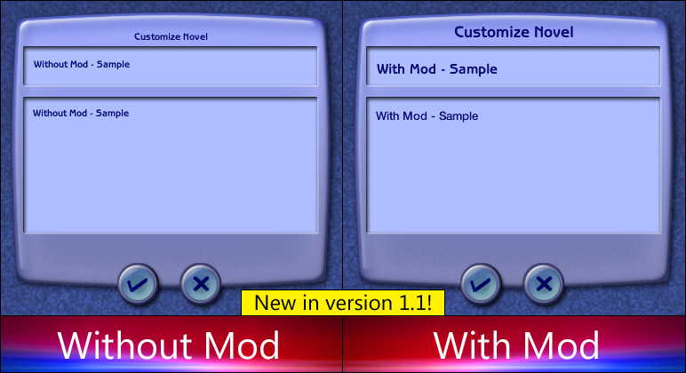 Mod The Sims - UI Text Fonts Fix for AL/MG