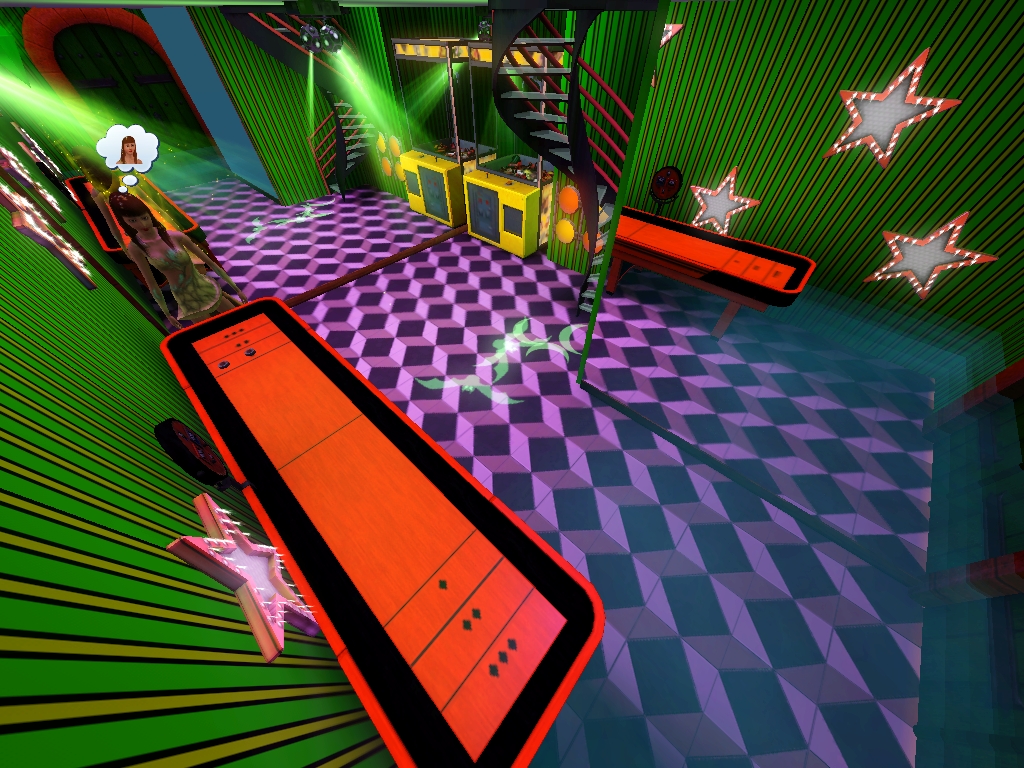 Mod The Sims - Freaky Funhouse (No CC)