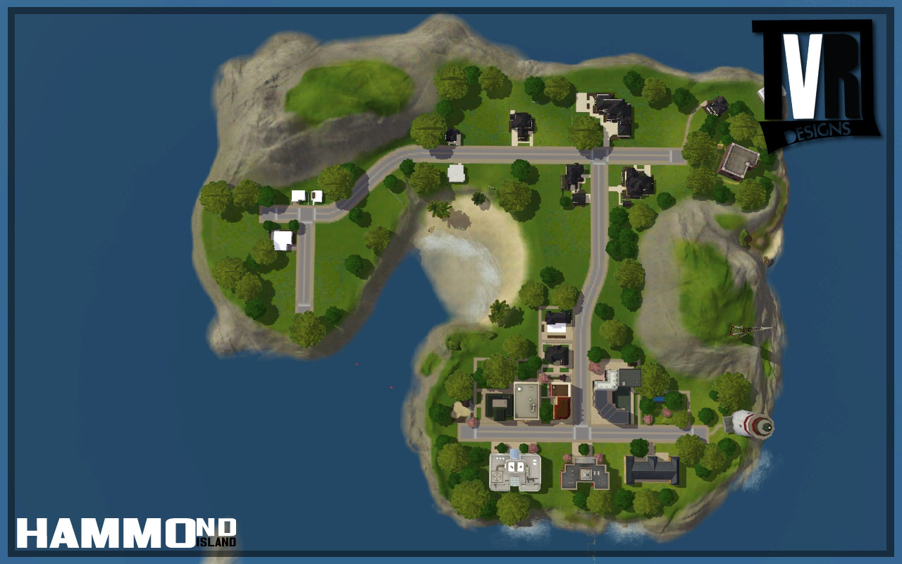 Mod The Sims - Hammond Island - Custom World by TVRdesigns