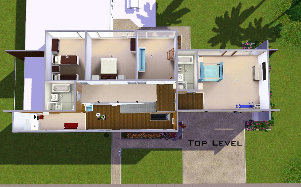 Mod The Sims - "Beams" - 2 M. Jackson Drive