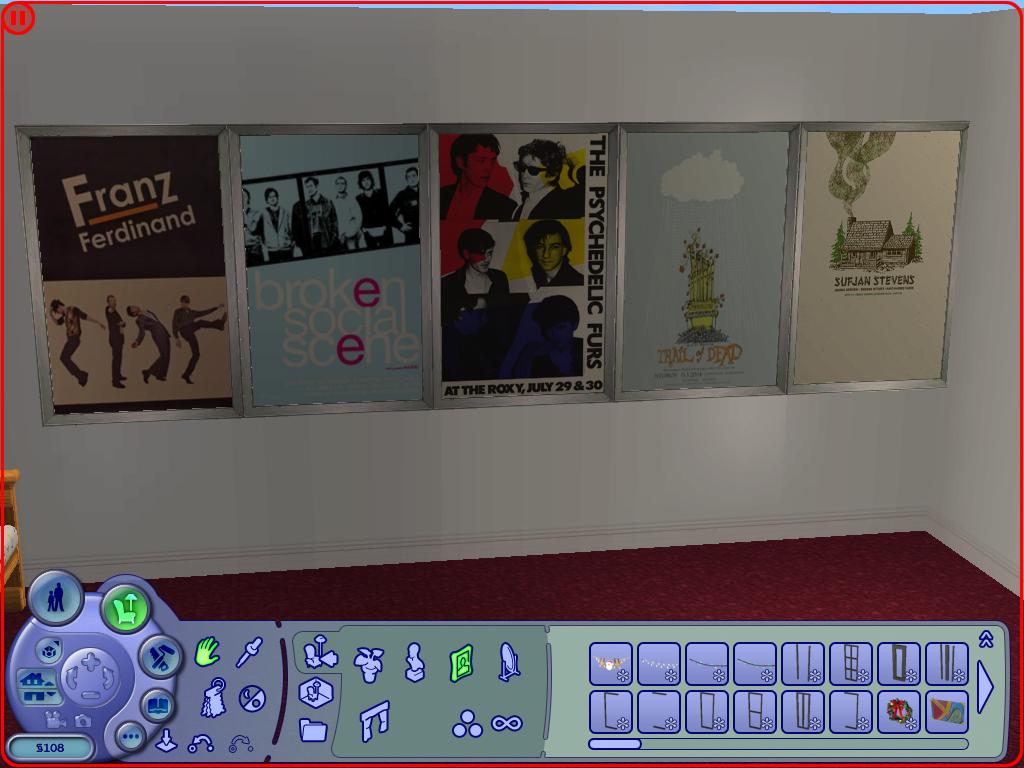 Mod The Sims - Band Posters (First Set)