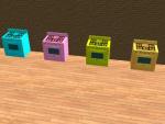 Mod The Sims - 4 Recolours of Maxis' Gas Stove