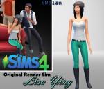 Mod The Sims - TS4 Original Render Sim - Lisa Ying