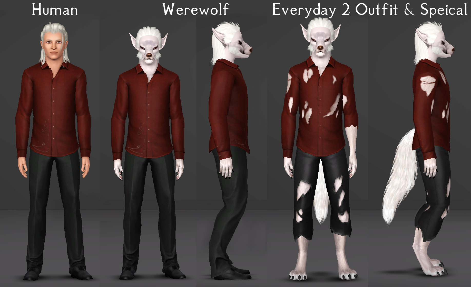 Mod The Sims - Skyrim Inspired Werewolves