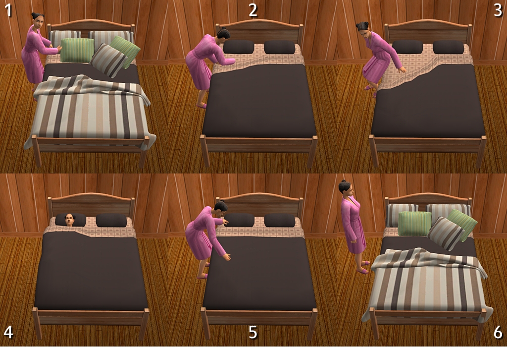 make the bed sims 4