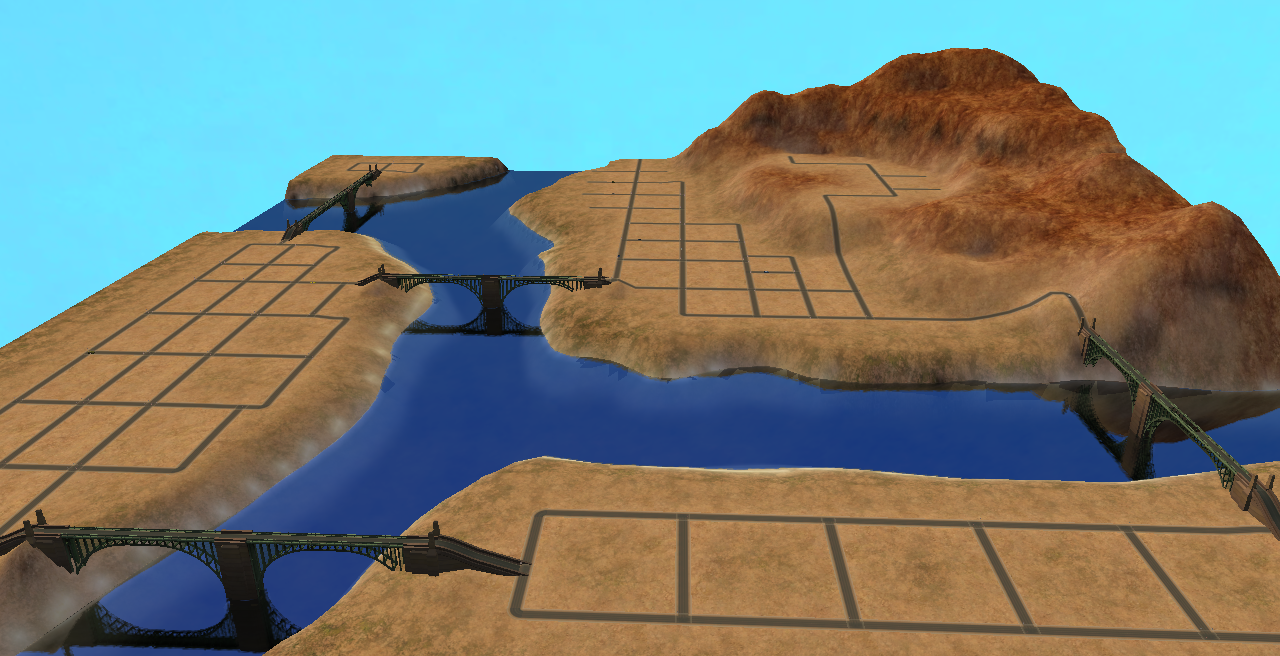 Mod The Sims - Compass River - Large Map