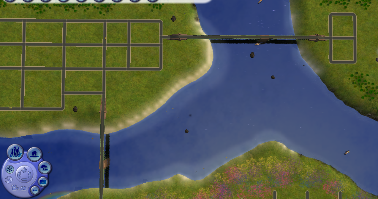 Mod The Sims - Compass River - Large Map
