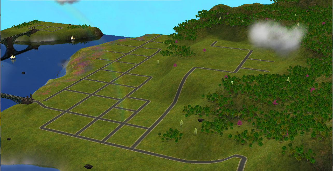 Mod The Sims - Compass River - Large Map
