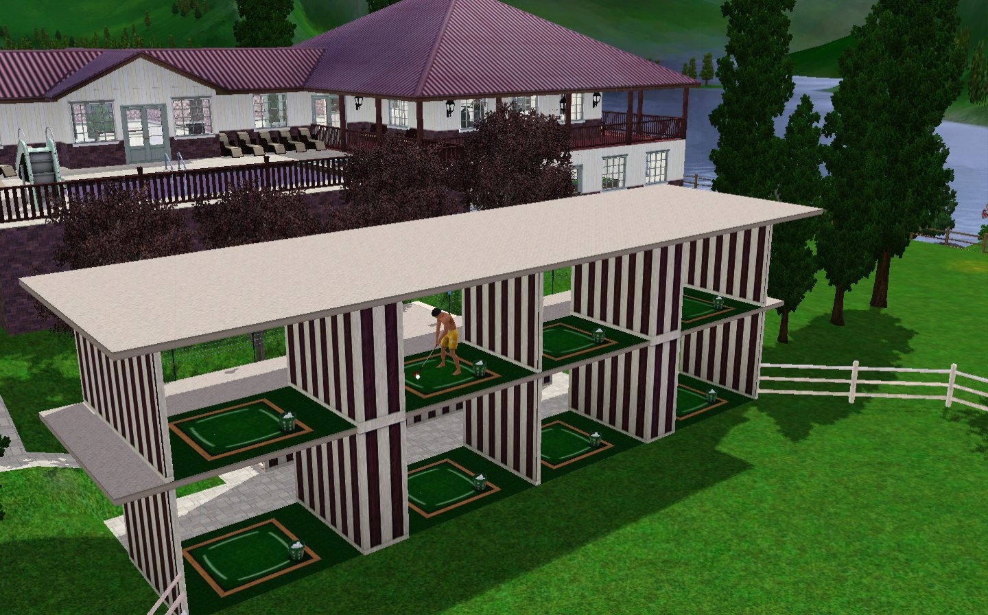 Mod The Sims - Plumbob Country Club [No CC]