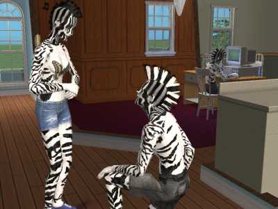 anthro zebra