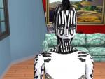 Mod The Sims - Furry Zebra Skin