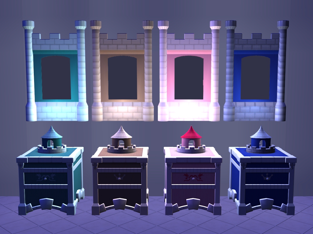 Mod The Sims - Two FFS Fantasy Collection Add-ons: Wall Mirror and ...