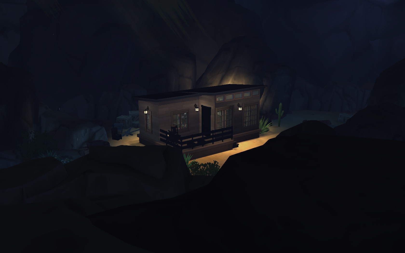 Mod The Sims - Forgotten Grotto Shack - No CC