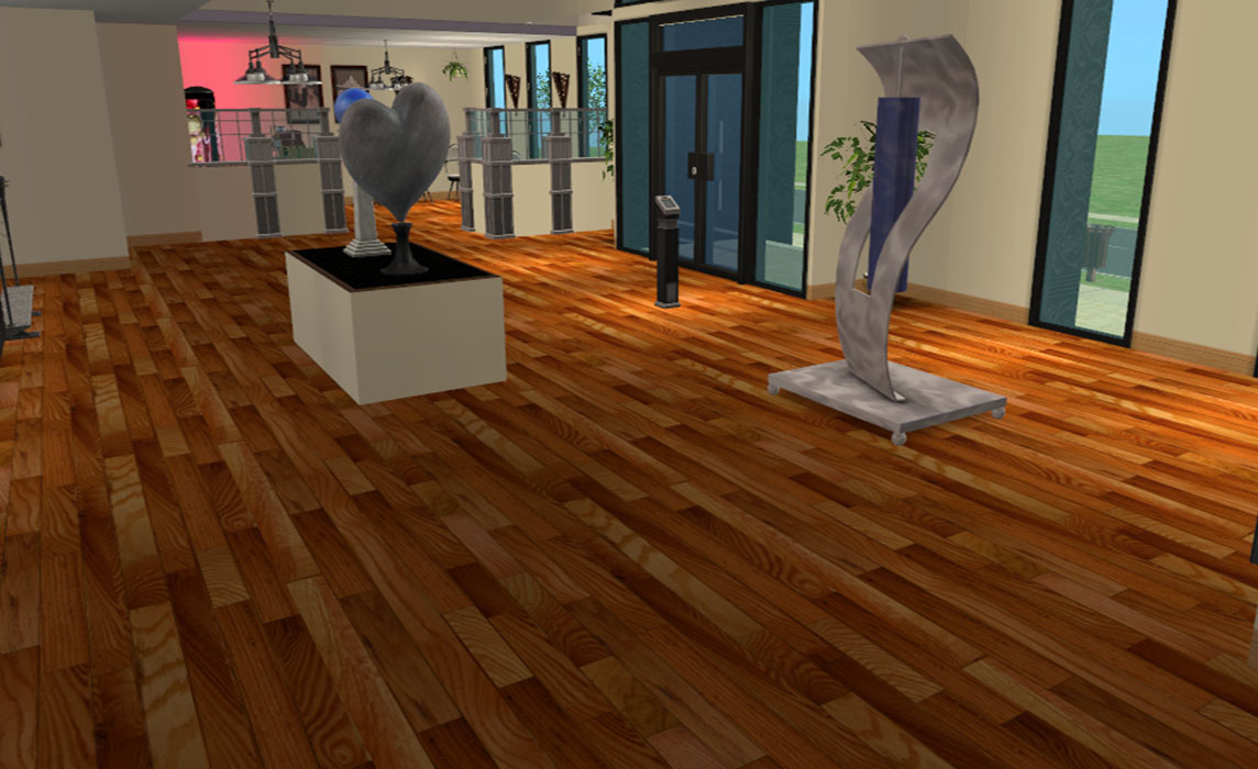 Mod The Sims - Modern Art Gallery - only 1 CC