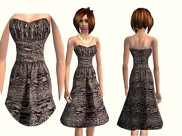 Mod The Sims - Teen Female Prom Set Collection