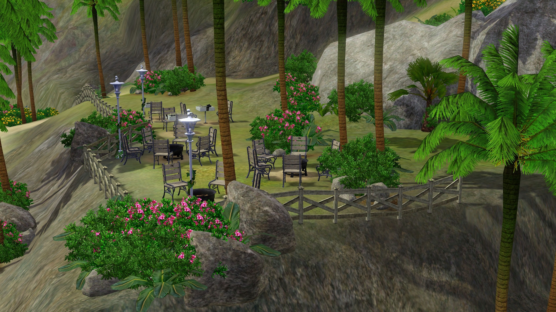 Mod The Sims - 4 Cliff's Edge Walk Beach