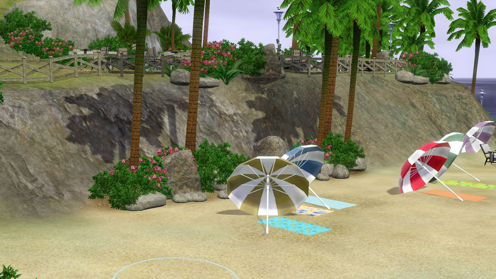 Mod The Sims - 4 Cliff's Edge Walk Beach