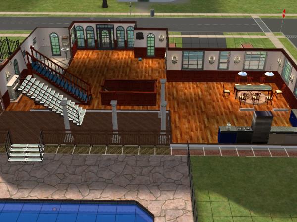 Mod The Sims - Sloped Driveway Home