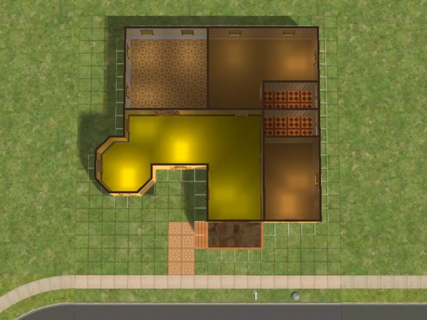 Mod The Sims - Small House in 2x2 Lot 016 (Need Uni.)