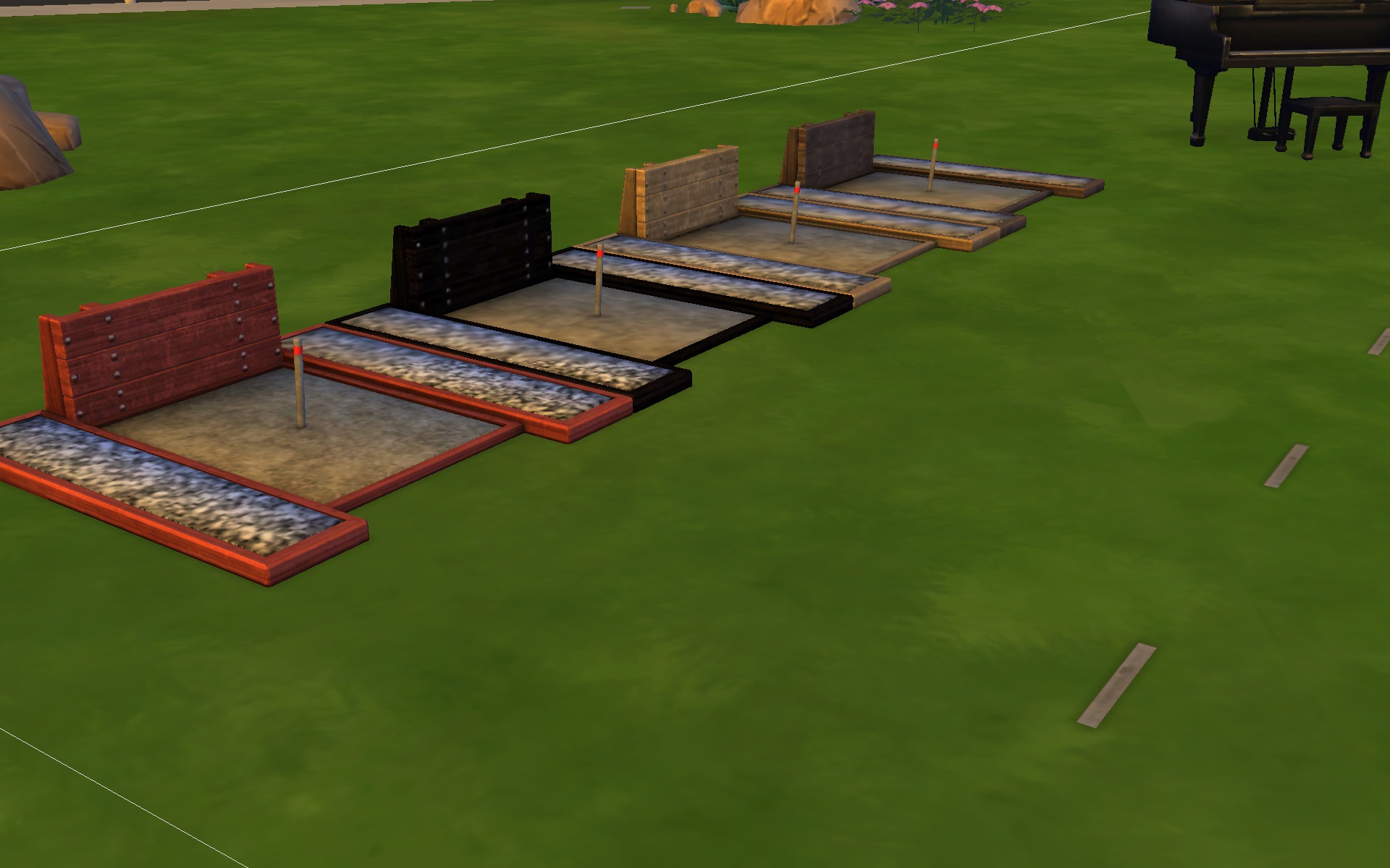 Mod The Sims - horseshoe court (ts3 conversion)