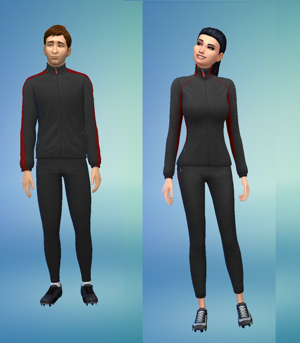 Mod The Sims - athlete career clothes unlocked