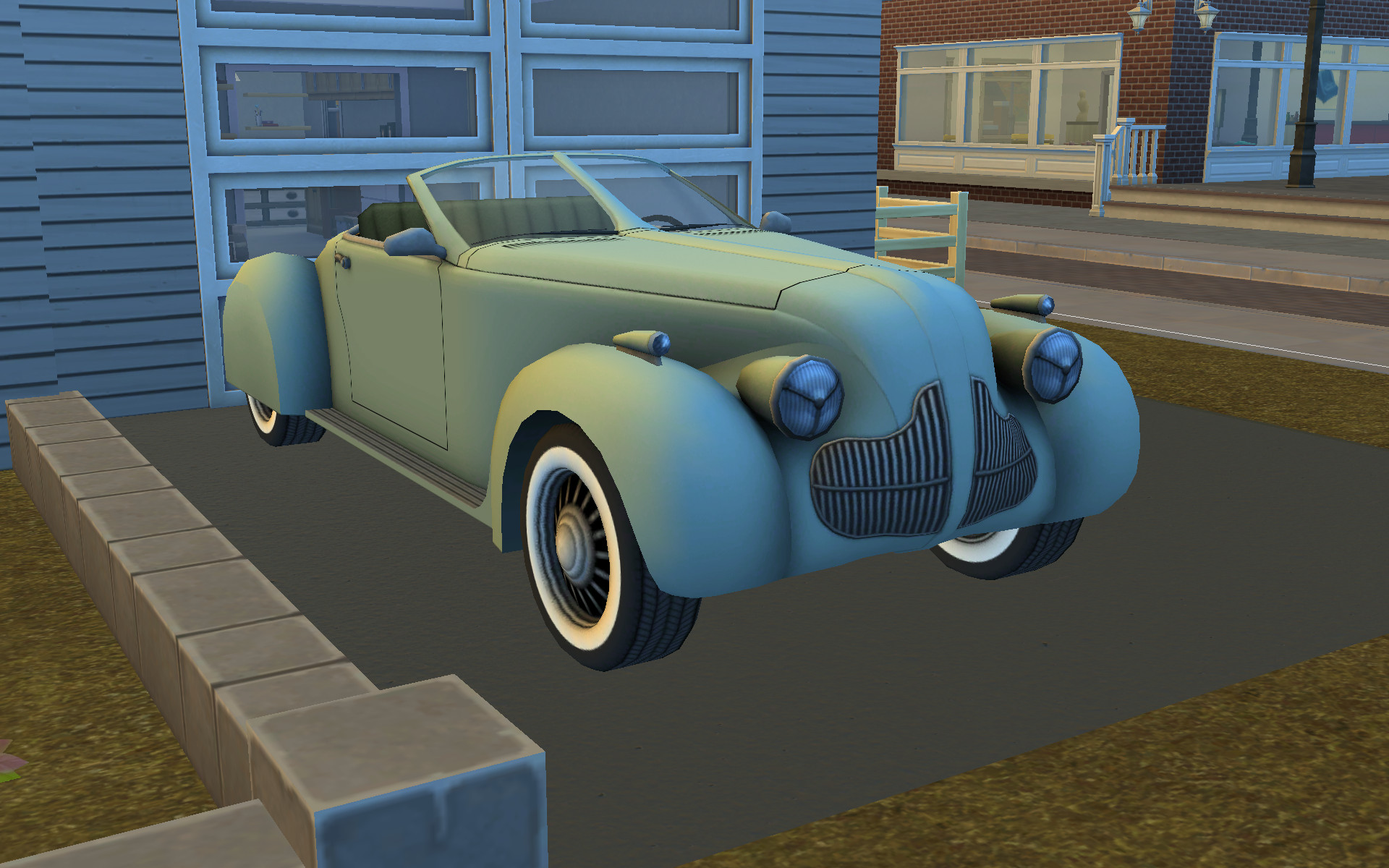 Mod The Sims - (updated):Classic Convertible (ownable cars comb)